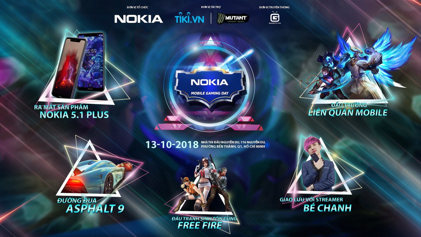 Nokia Mobile Gaming Day – Đấu trường game hấp dẫn nhất chuẩn bị bùng nổ