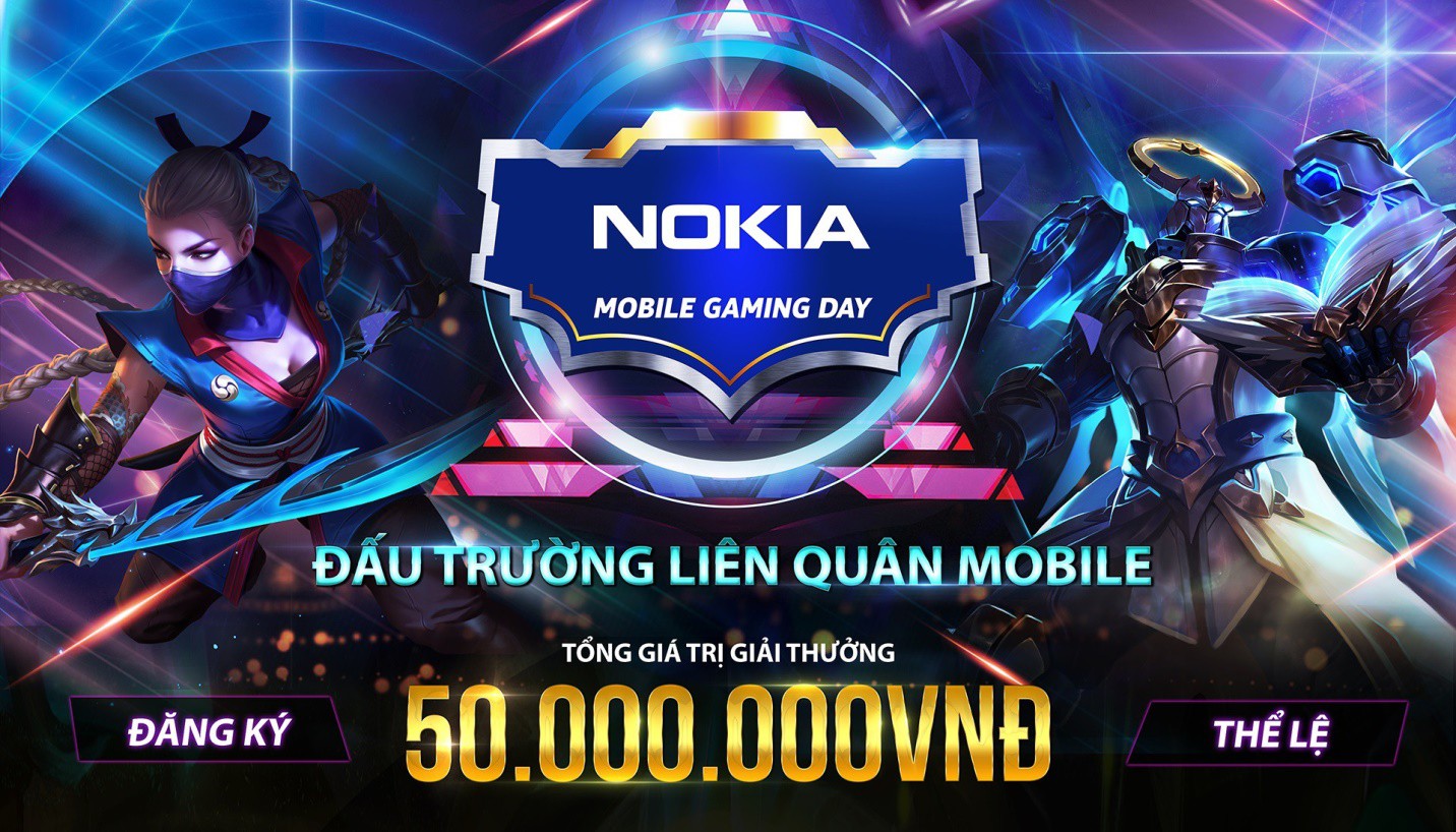 Nokia Mobile Gaming Day – Đấu trường game hấp dẫn nhất chuẩn bị bùng nổ