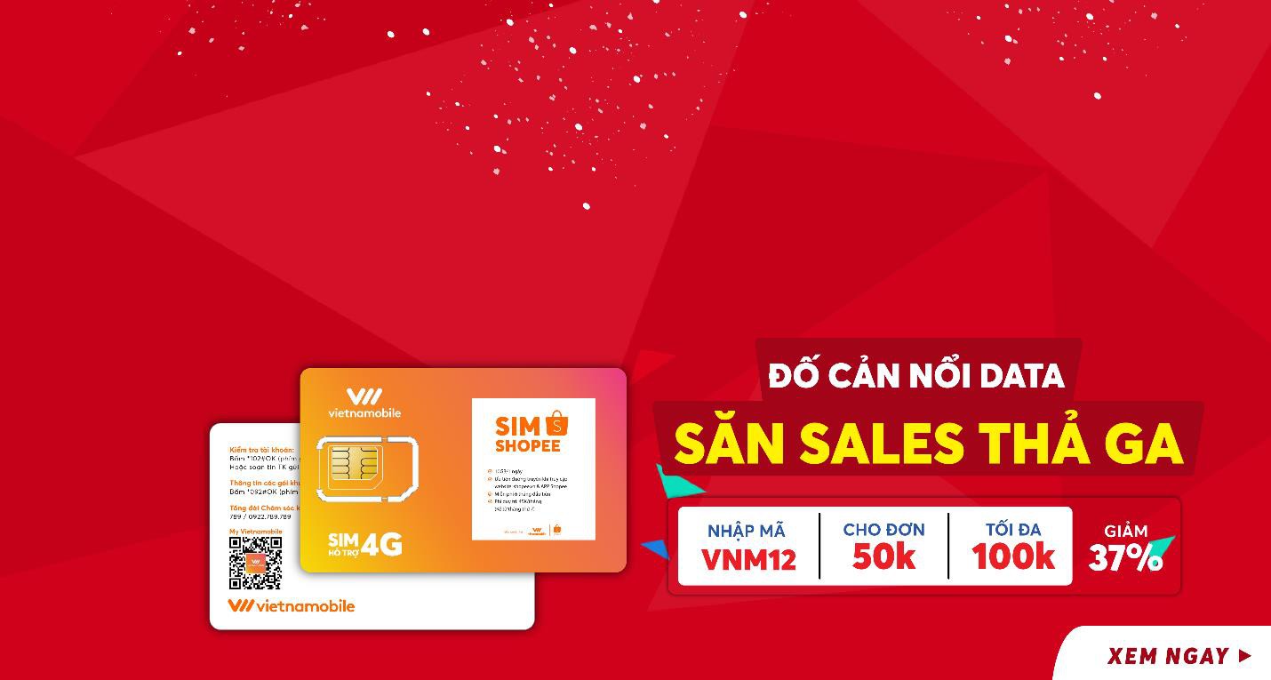 Giải mã độ hot của “thánh sim” Shopee 4G Vietnamobile mà giới trẻ Việt ...