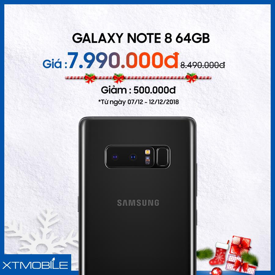 Galaxy Note 8, iPhone 7 Plus giảm sâu còn từ 7,99 triệu tại XTmobile