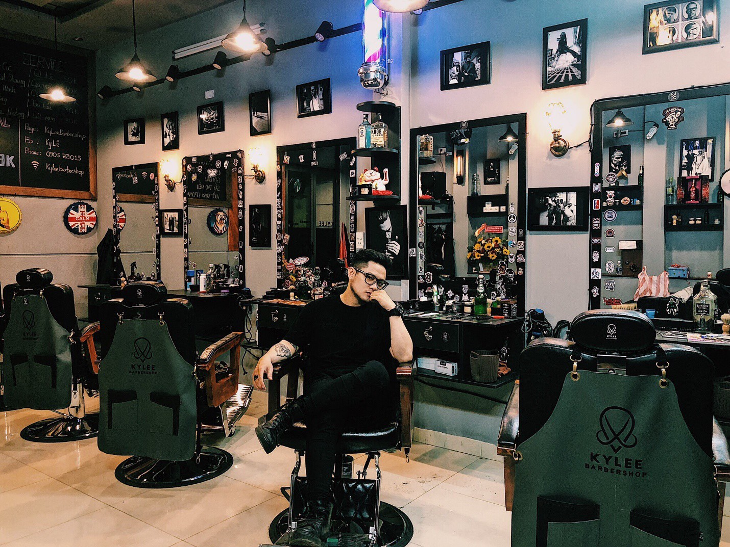 Ky Lee Barber shop – Tiệm cắt tóc “cực chất” dành cho các quý ông