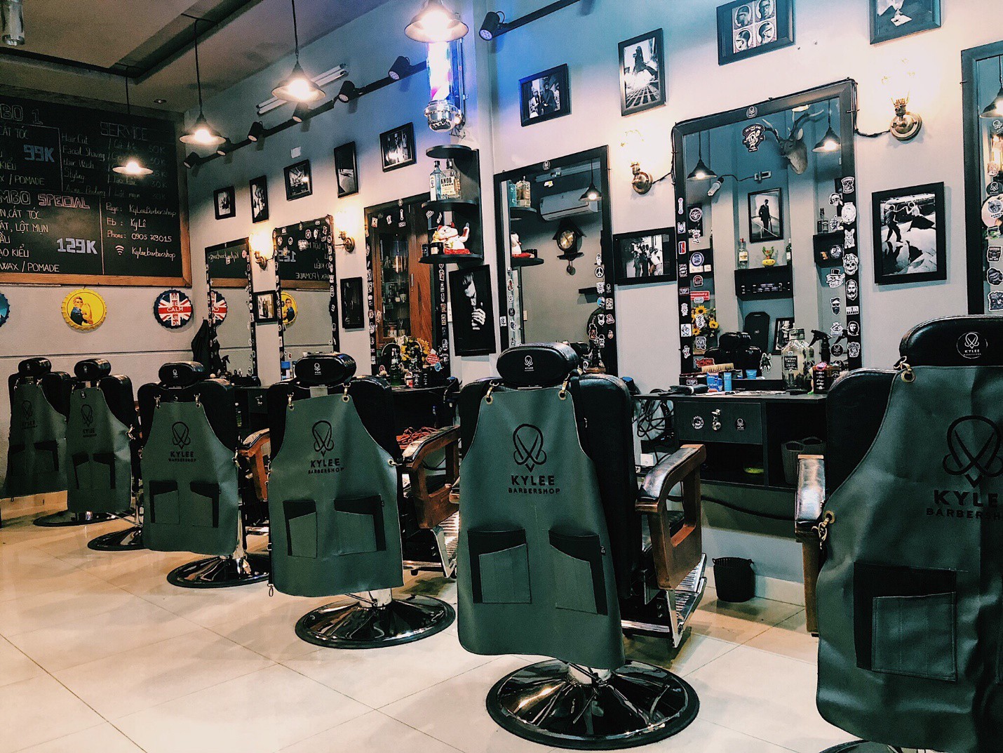 Ky Lee Barber shop – Tiệm cắt tóc “cực chất” dành cho các quý ông