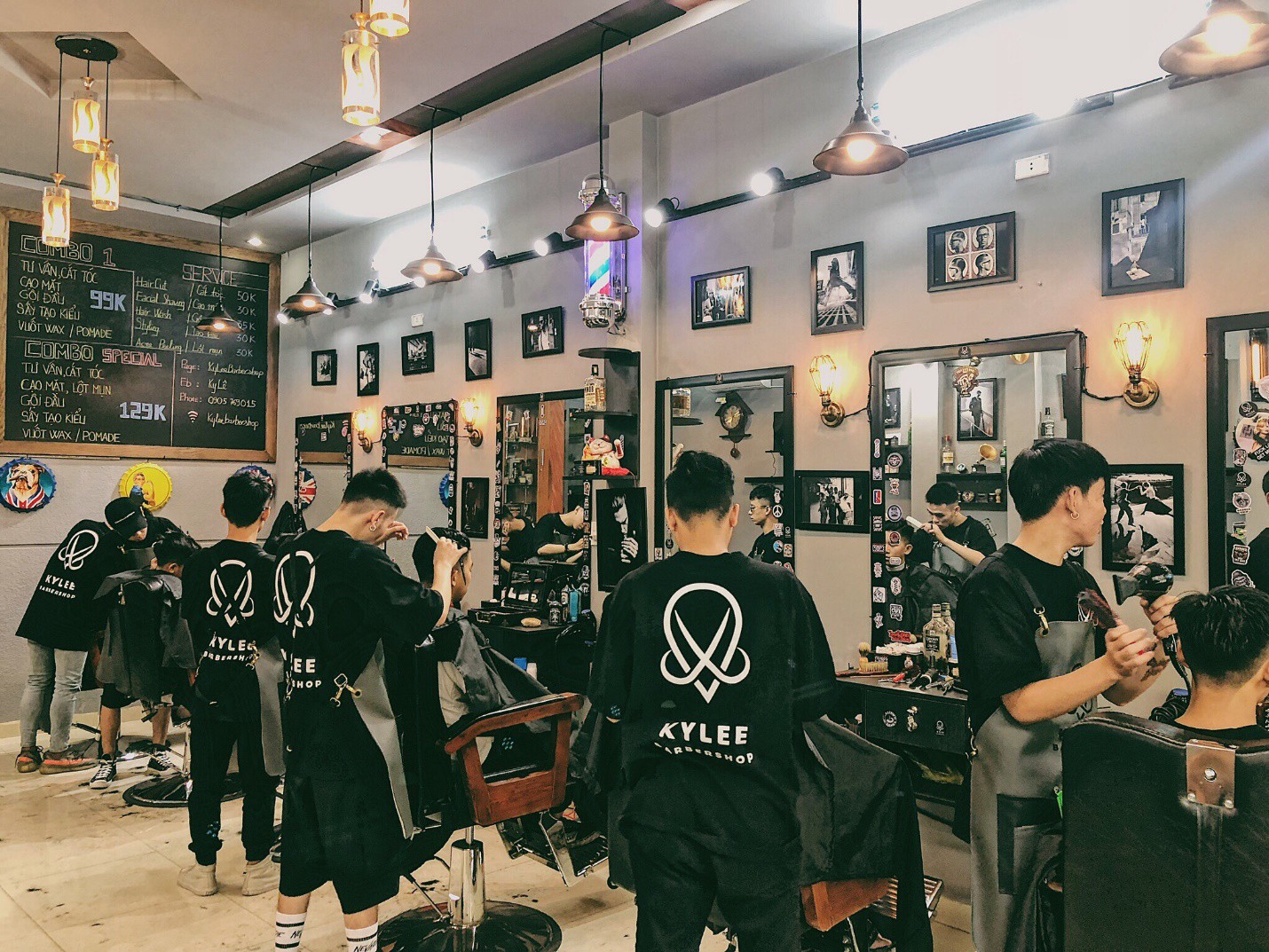 Ky Lee Barber shop – Tiệm cắt tóc “cực chất” dành cho các quý ông