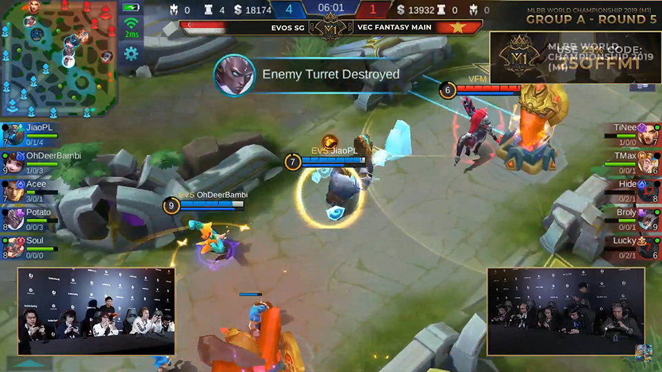 Vòng bảng M1 World Championship 2019 - Tuyển Mobile Legends: Bang Bang ...