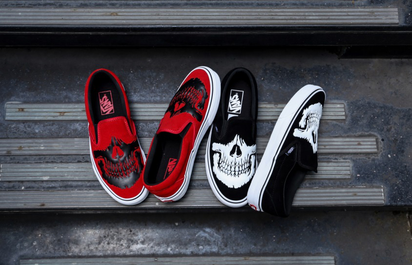 Cực ngầu cùng họa tiết Skull Cap từ VANS JAWBONES