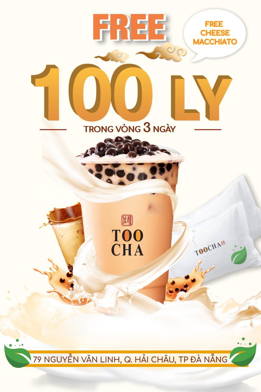 Thương hiệu trà sữa TOOCHA “đại náo” Đà Nẵng