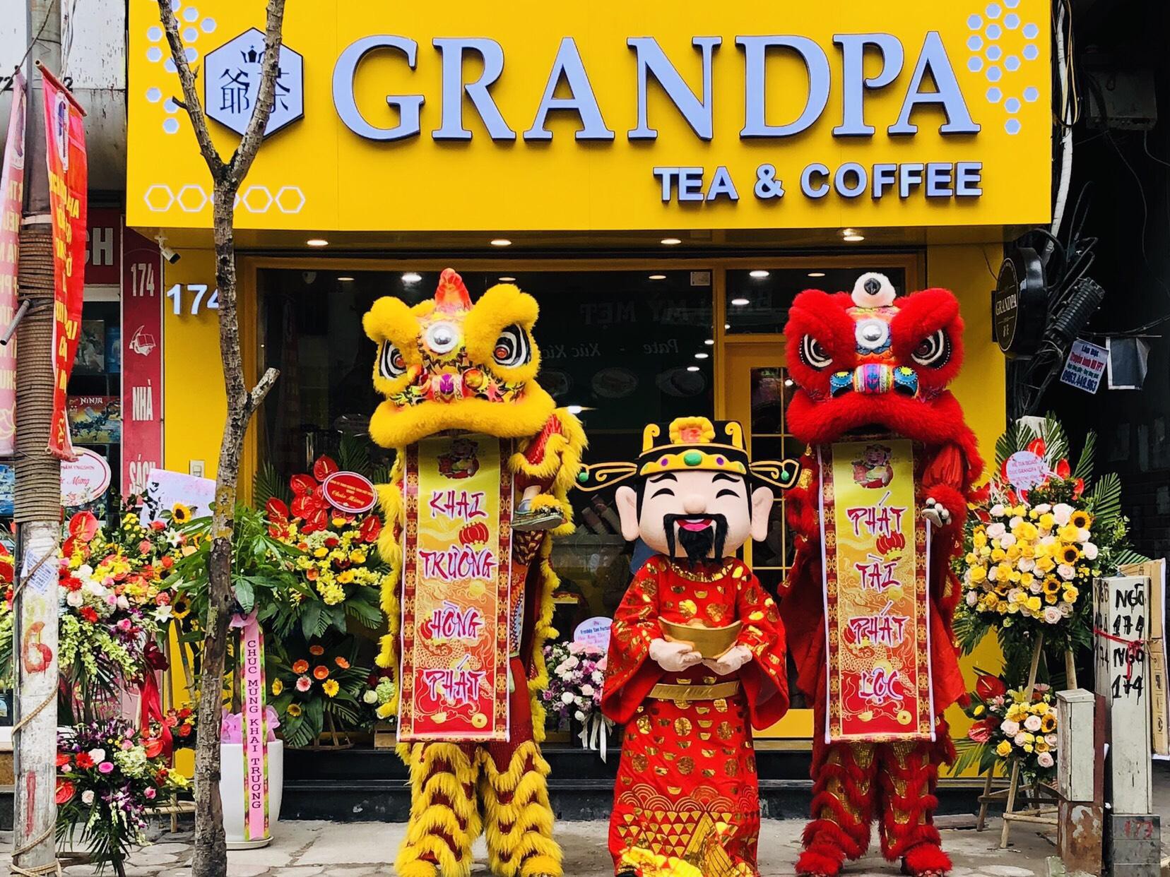 Grandpa tea: 1 trong 10 thương hiệu trà sữa phải thử của Đài Loan đã có ...