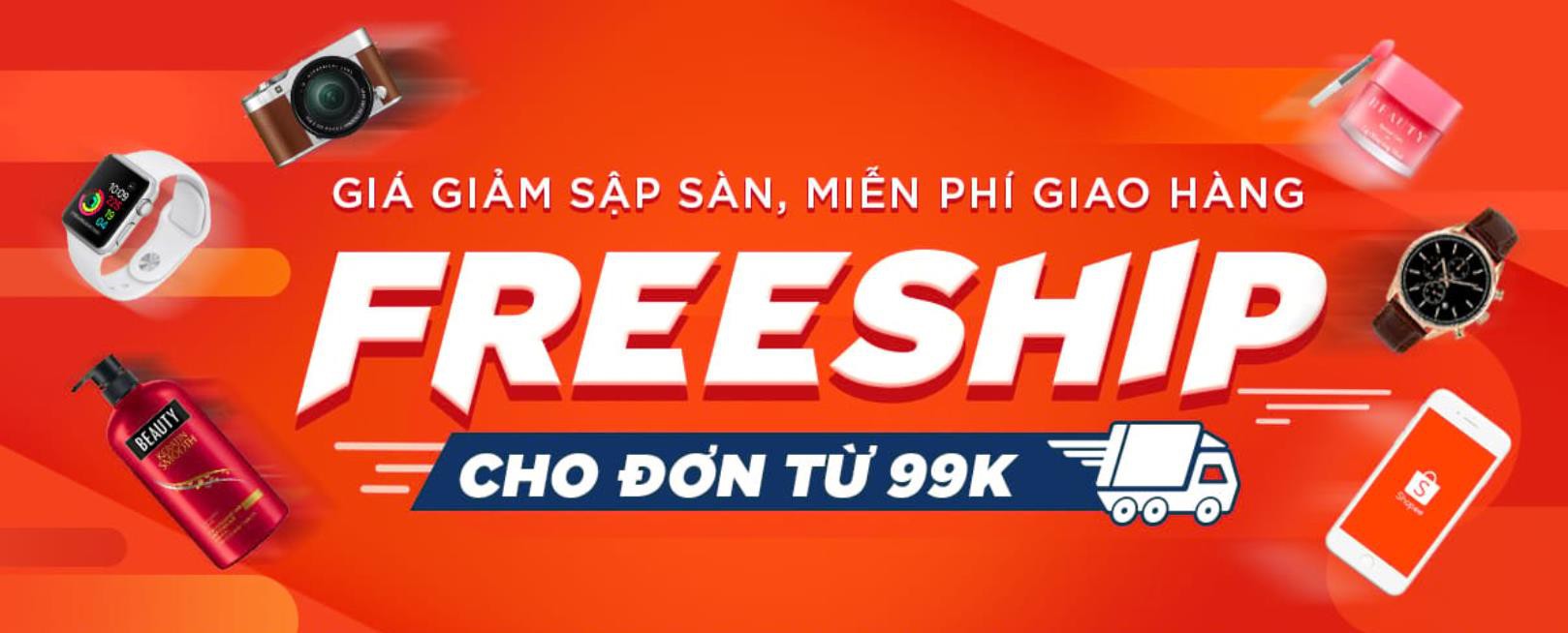 Freeship cho mọi đơn hàng từ 50K: Shopee chơi “sốc” vậy ai chơi lại?