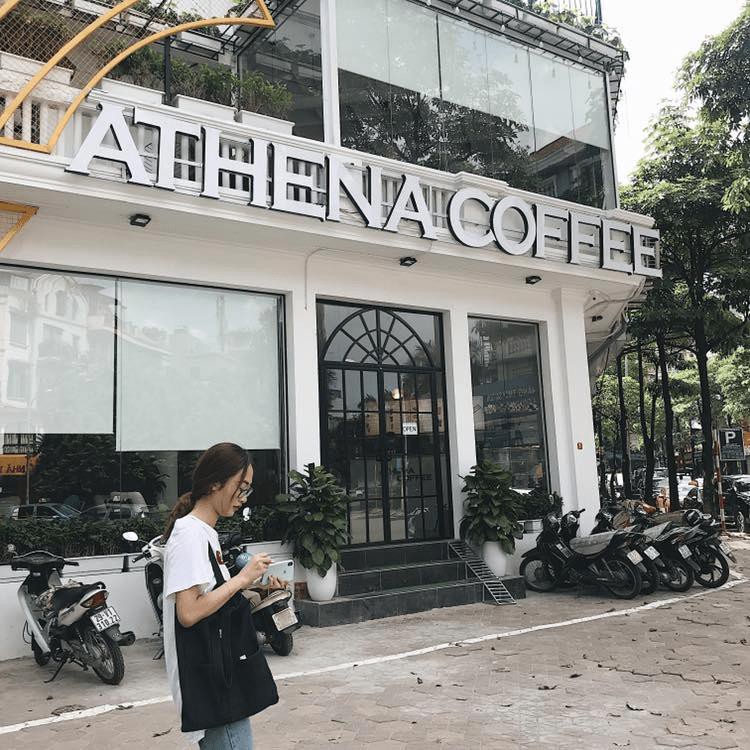 Athena Coffee – tọa độ sống ảo mới “đẹp không góc chết” cho giới trẻ Hà ...