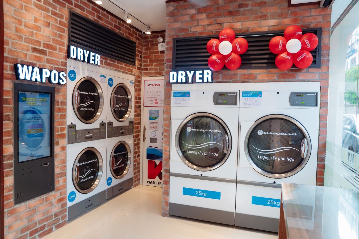 Wash Friends giới thiệu mô hình cửa hàng giặt sấy chuẩn Hàn Quốc tại ...