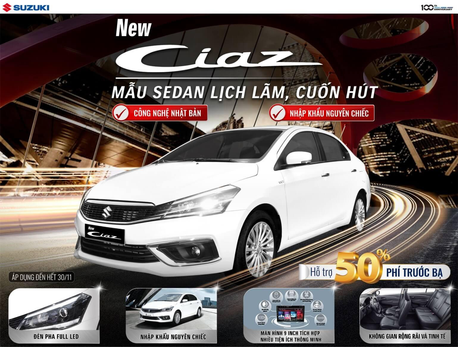 Ciaz mới – lựa chọn phù hợp cho doanh nhân cần xây dựng hình ảnh chuyên ...