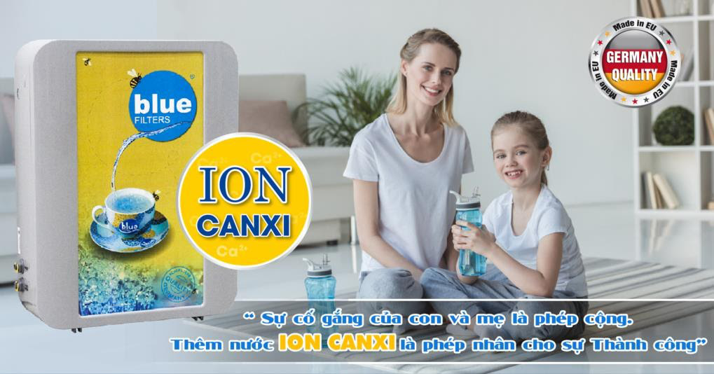 Máy lọc nước của Đức công nghệ ion canxi hàng đầu tại Việt Nam