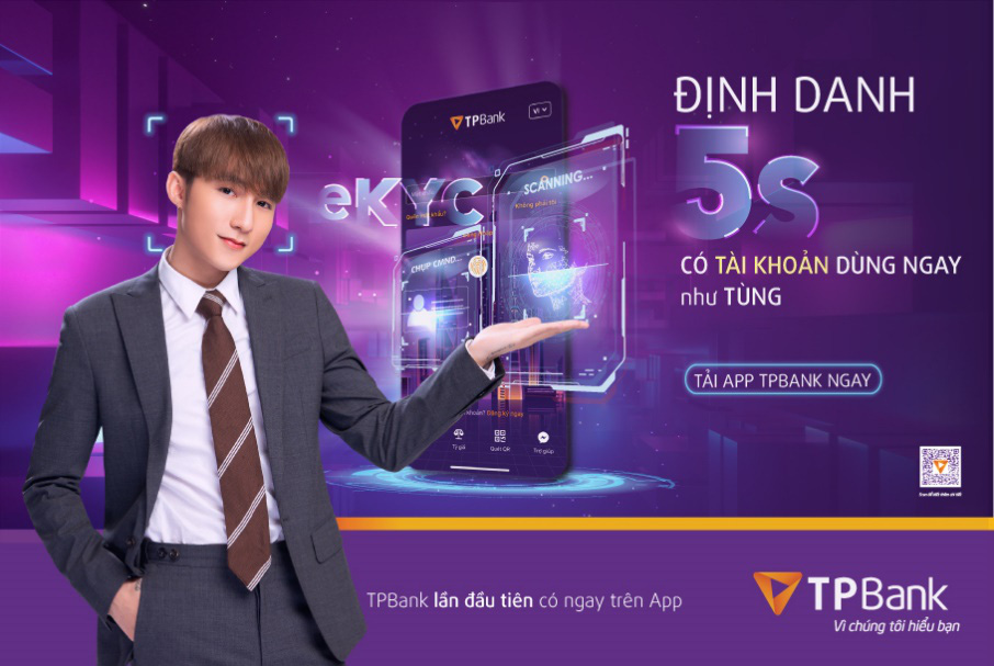 TPBank là ngân hàng tiên phong phát triển ứng dụng eKYC tại Việt Nam