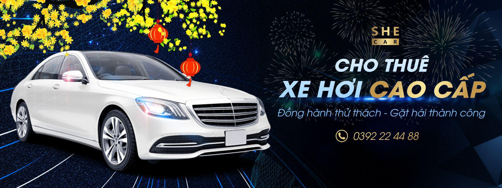 SHE Car - Tiên phong trong lĩnh vực cho thuê xe cao cấp