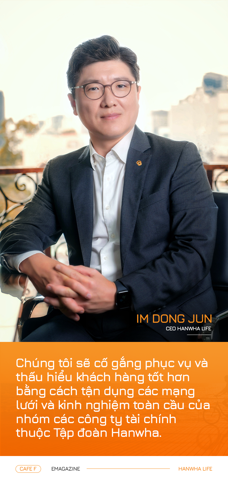 CEO Hanwha Life Việt Nam: Khai phá những cách thức sáng tạo hơn về dịch ...