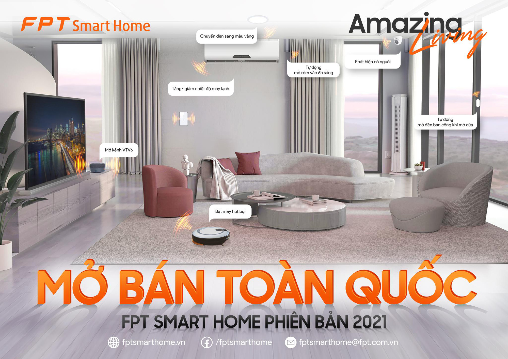 FPT Telecom mở bán giải pháp FPT Smart Home 2021, ưu đãi tới 20%