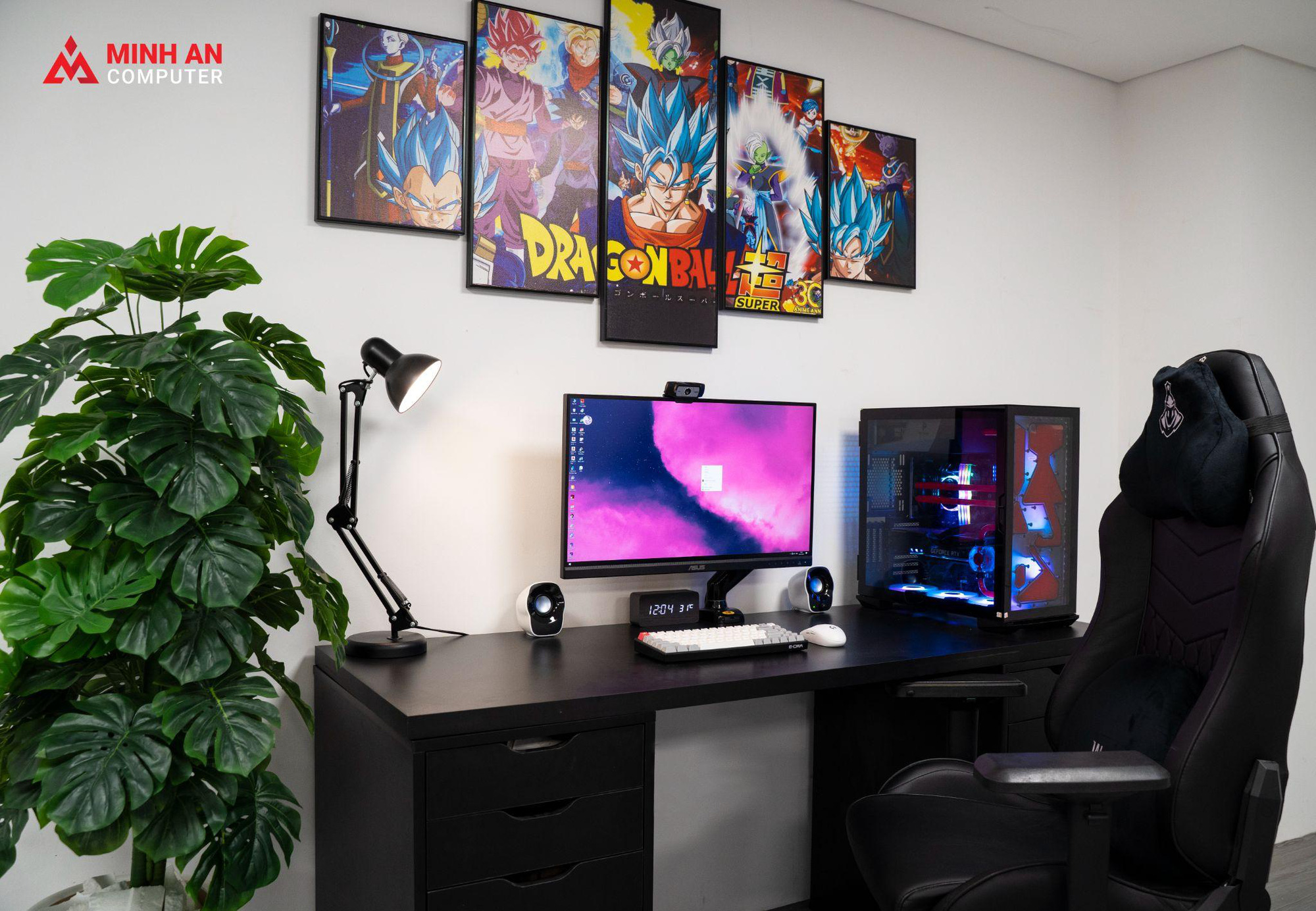 Setup góc làm việc và không gian gaming phong cách của riêng bạn liệu ...