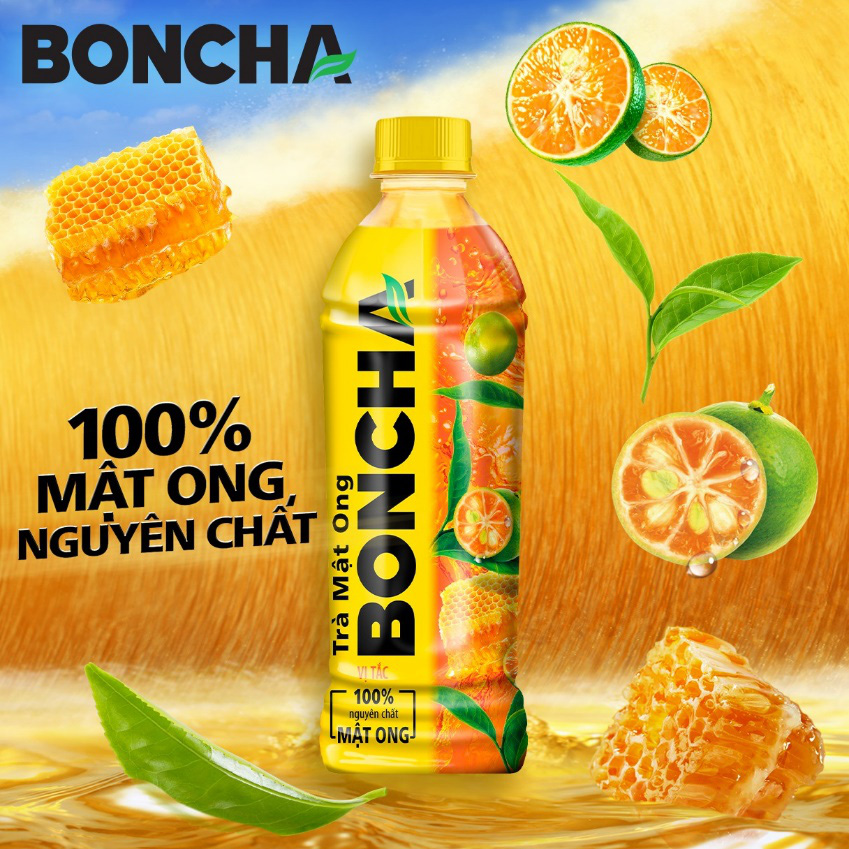 Trà mật ong BONCHA vị tắc: Vị ngon sáng tạo, thanh mát cuộn trào