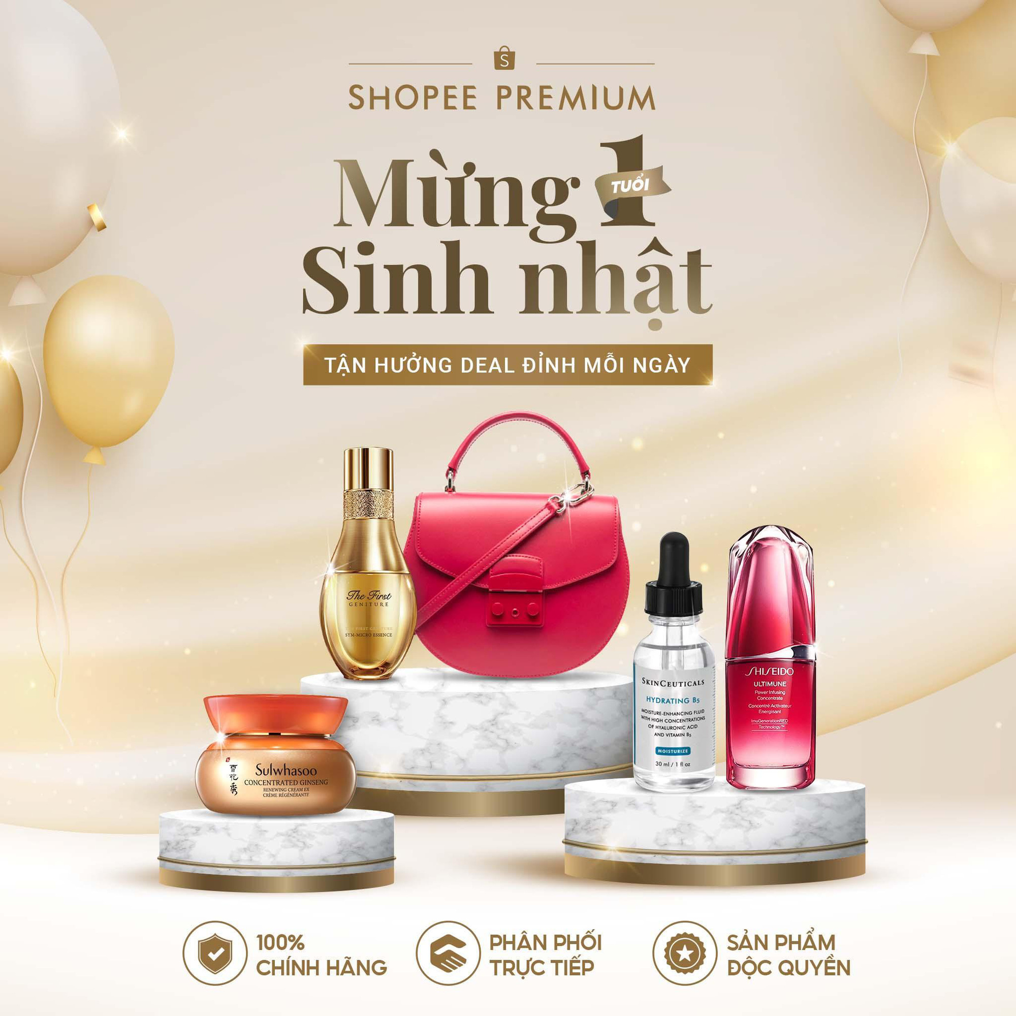 Shopee Premium mừng sinh nhật 1 tuổi với chuỗi quà tặng lớn nhất từ ...