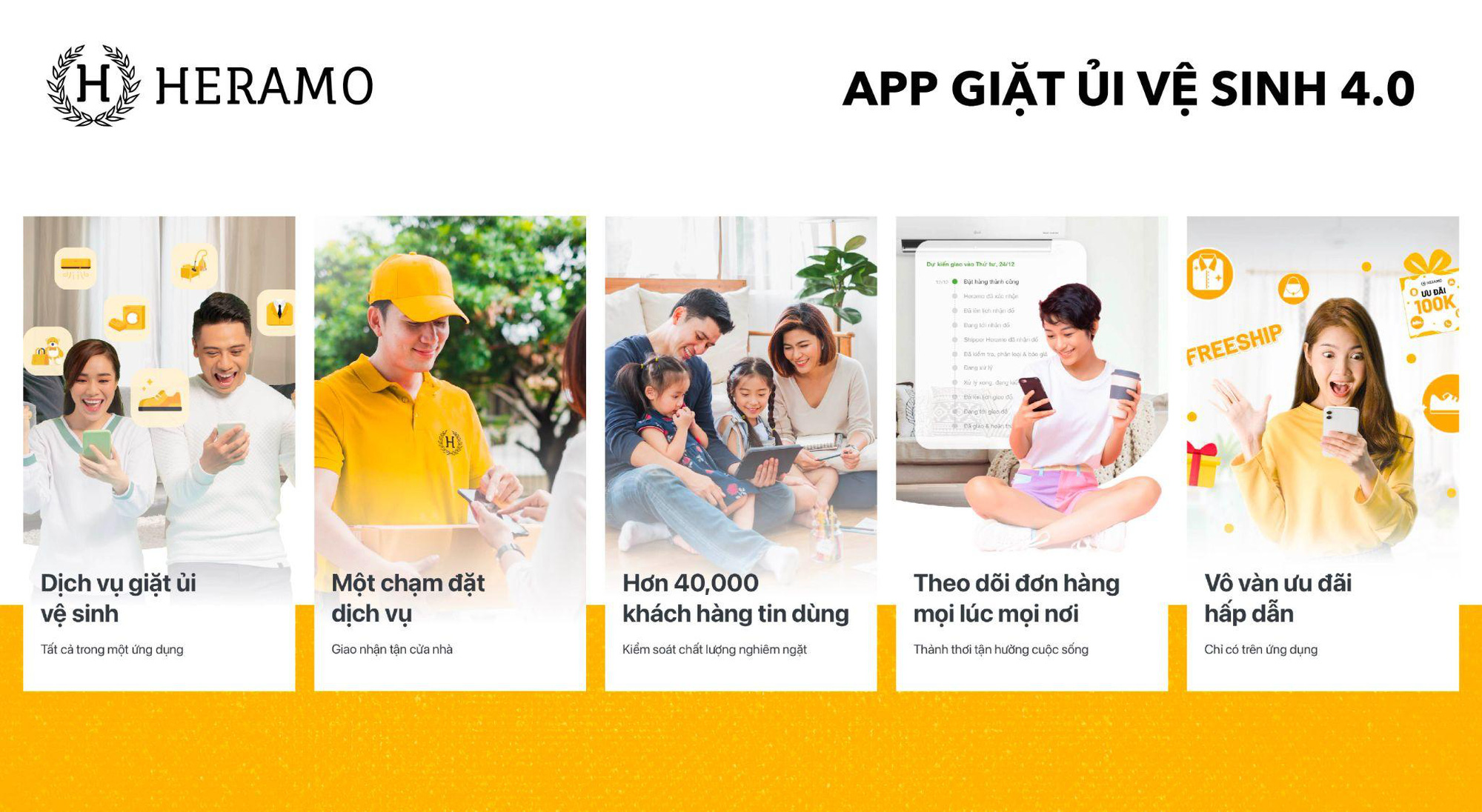 HERAMO - Ứng dụng giặt ủi, vệ sinh 4.0 đạt Top 3 Startup Wheel 2021