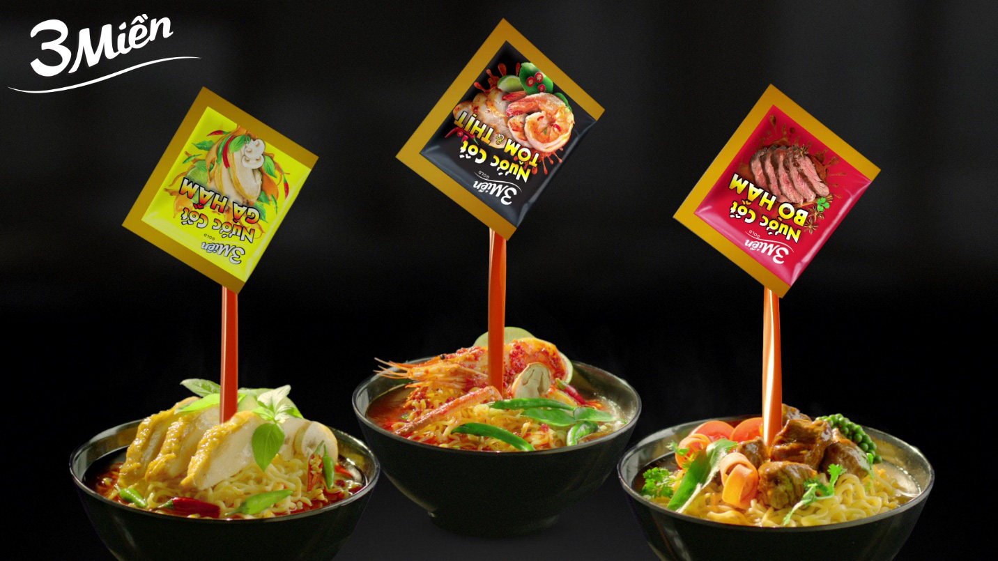 Mì 3 Miền giữ trọn tinh túy ẩm thực Việt trong từng sản phẩm