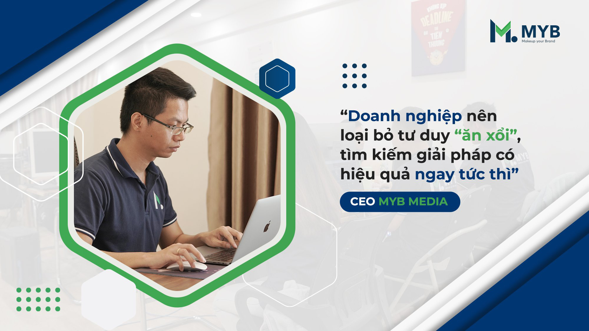CEO MyB Media Agency: SME cần cố gắng hơn trong cuộc chiến chuyển đổi số