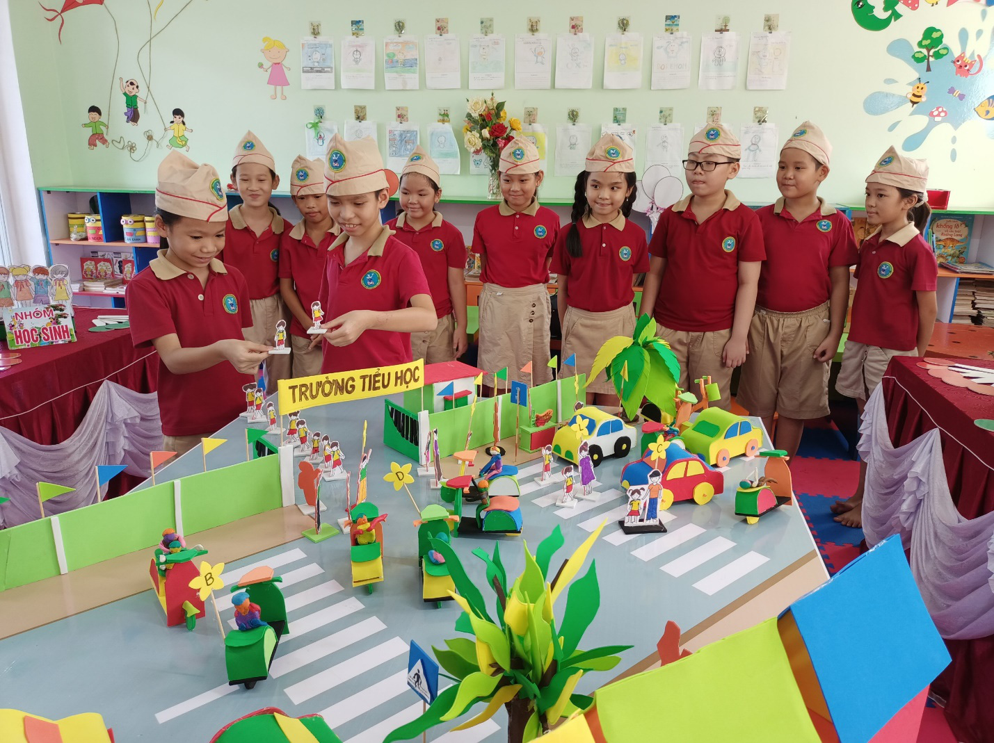 Cuộc thi sáng tác tranh nâng cao ý thức ATGT cho học sinh tiểu học