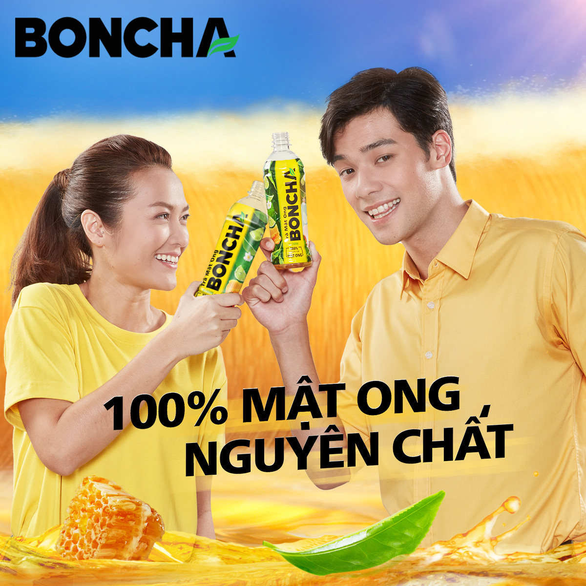 Cùng trà mật ong Boncha nâng mood cho những cuộc vui cuối năm thêm ...