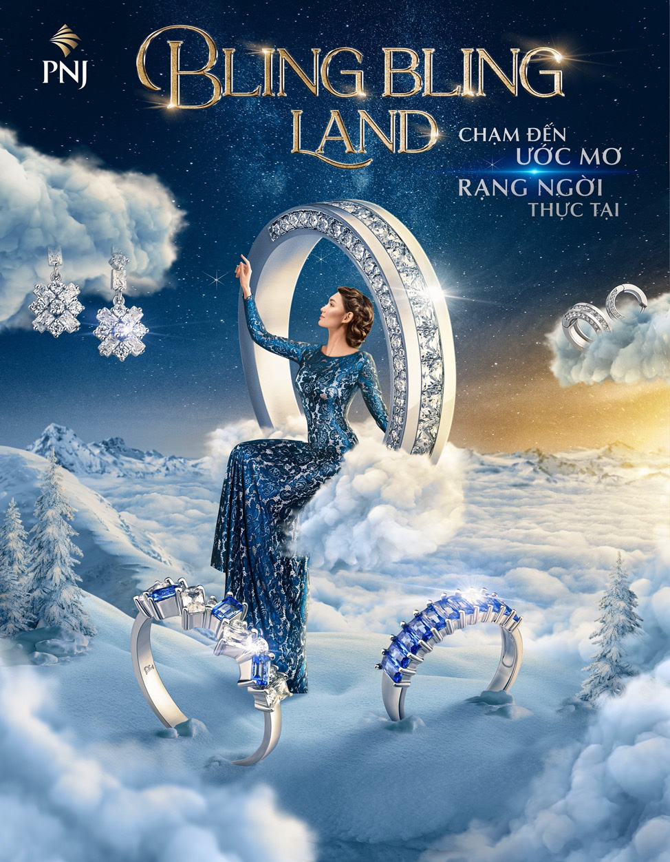 Bảo Anh biến hoá đẹp rạng ngời với "vùng đất Bling Bling Land"