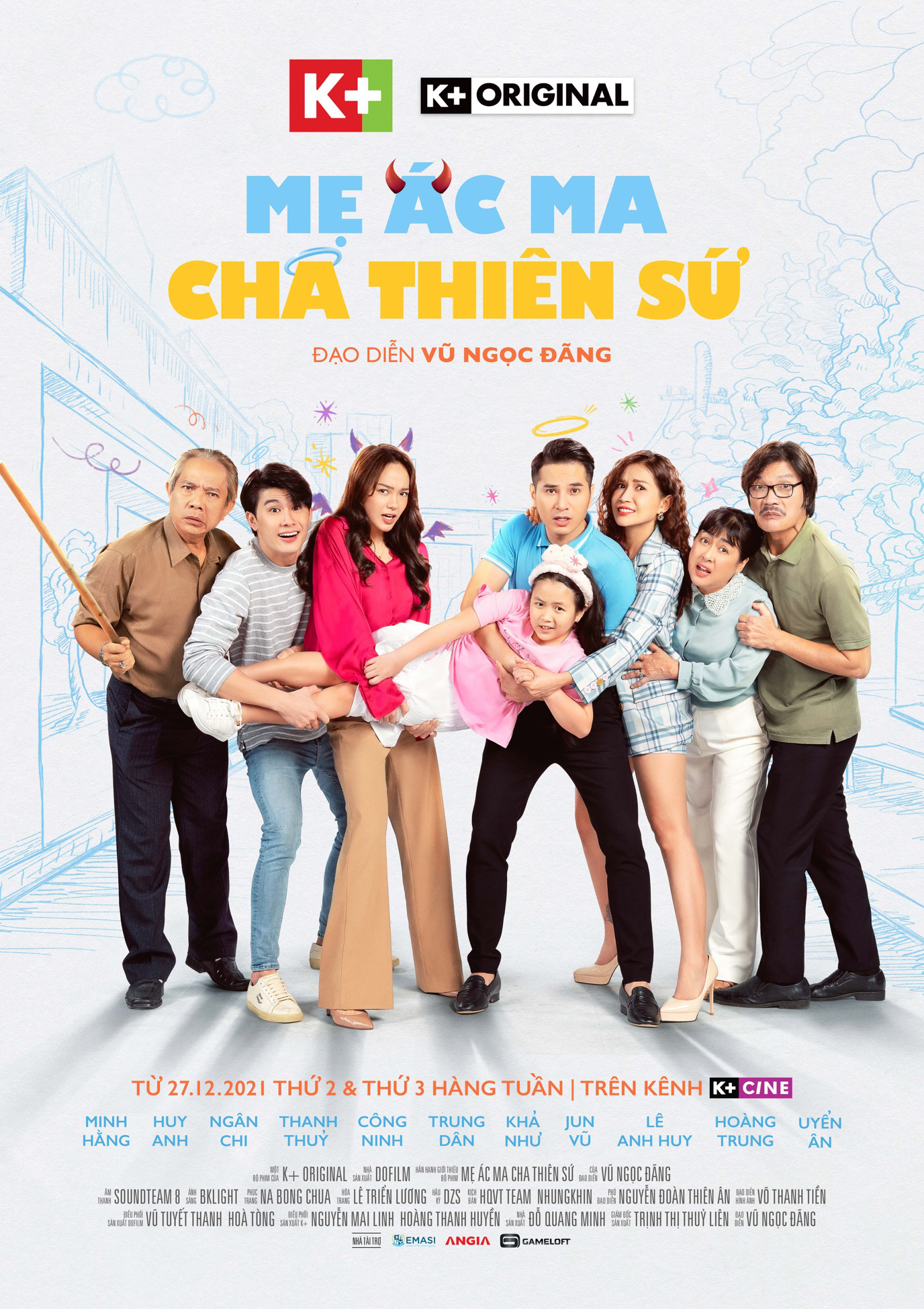 “Mẹ Ác Ma, Cha Thiên Sứ” tung poster chính thức, hé lộ nội dung phim ...