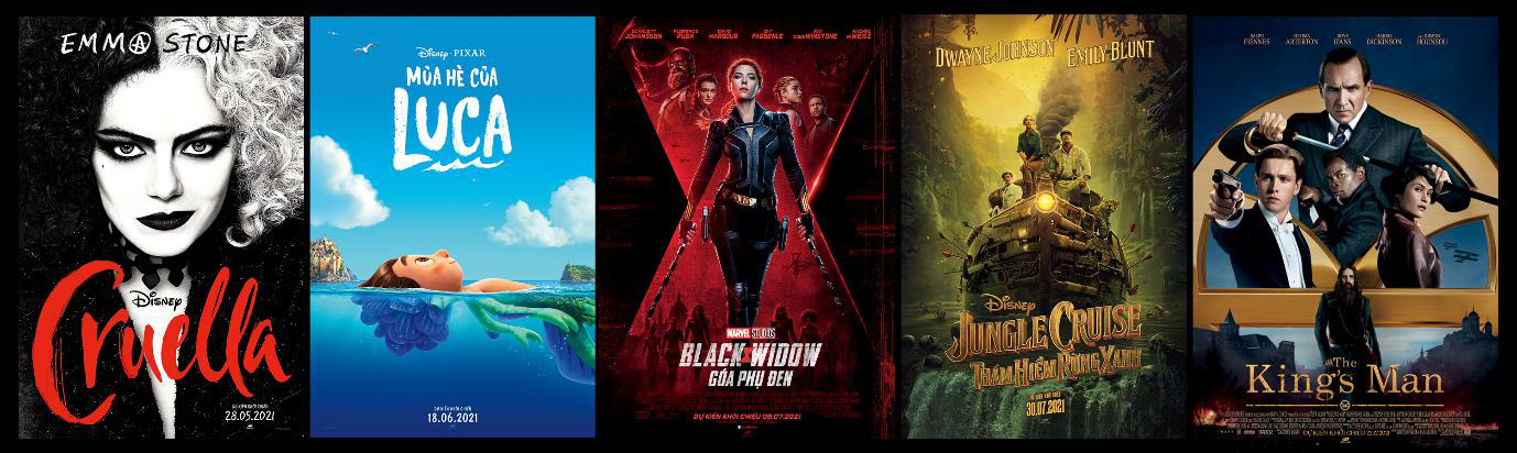 Galaxy Studio độc quyền phim chiếu rạp của The Walt Disney tại Việt Nam