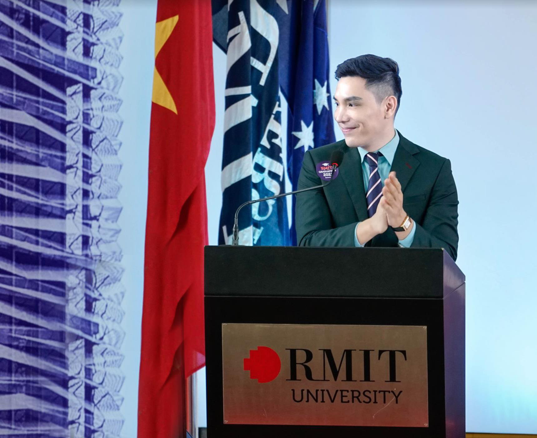Minh Beta truyền cảm hứng cho thế hệ doanh nhân tương lai tại Rmit