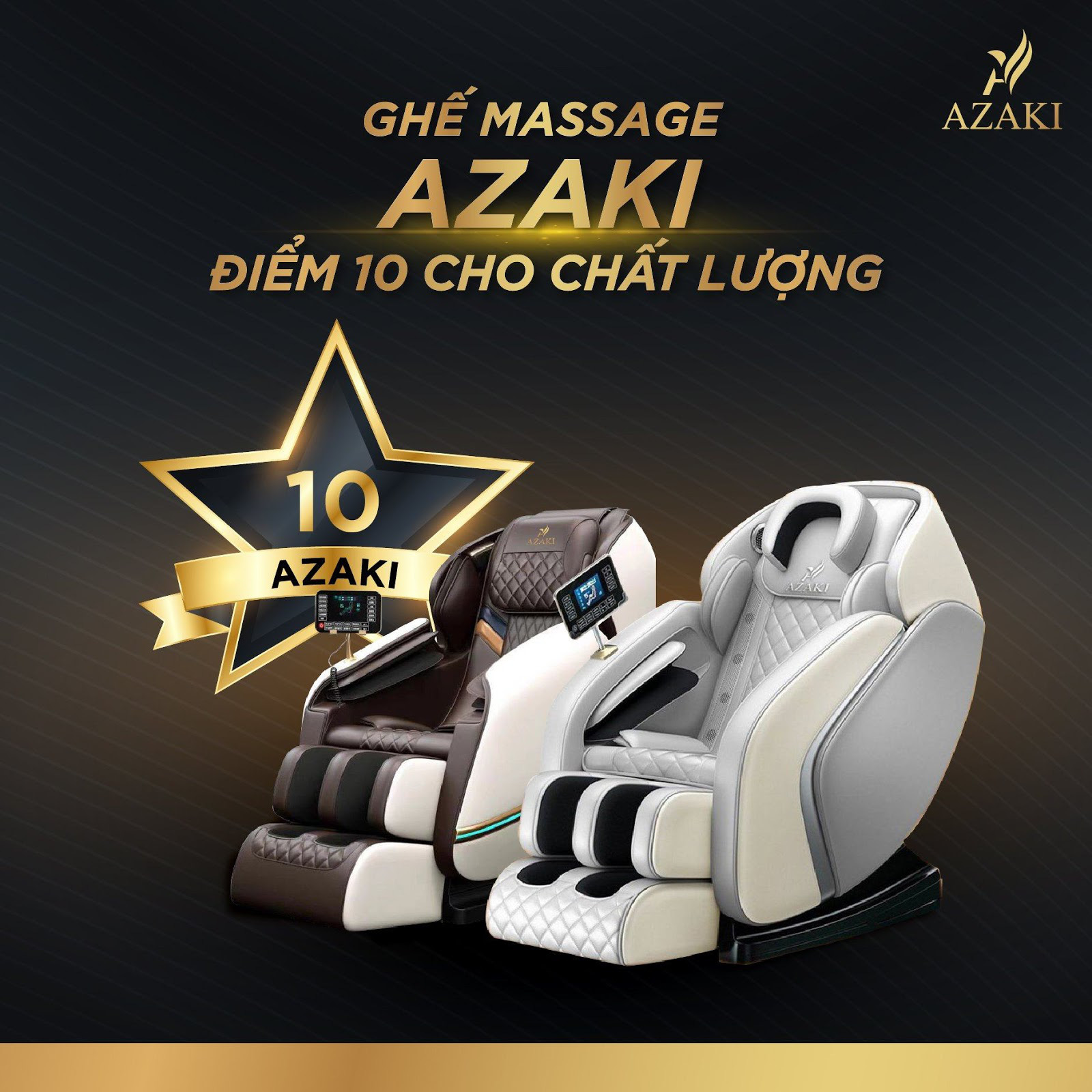 Bí quyết thành công của thương hiệu ghế massage Azaki