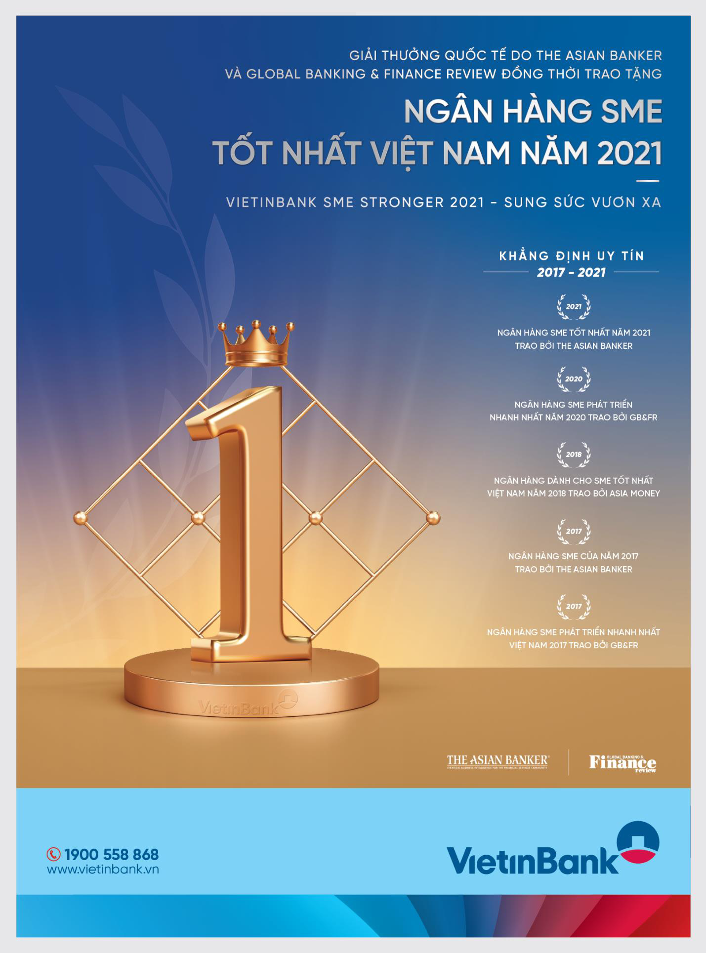 Khẳng định thương hiệu “Ngân hàng SME tốt nhất Việt Nam 2021”
