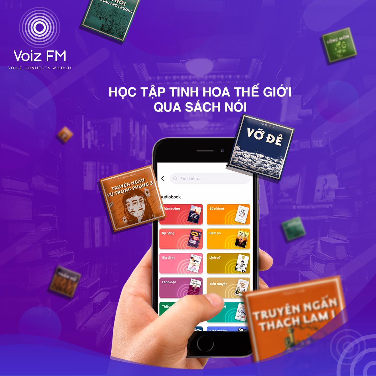 Voiz FM - ứng dụng sách nói “triệu đô” và tham vọng xây dựng văn minh ...