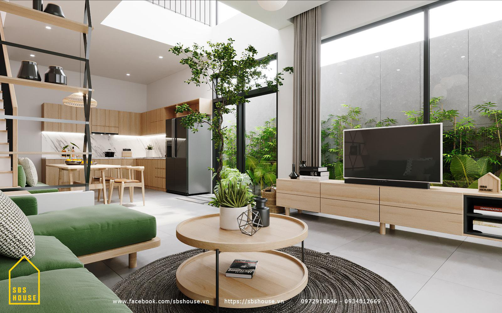 SBS HOUSE - Thiết kế và thi công nhà phố, biệt thự uy tín