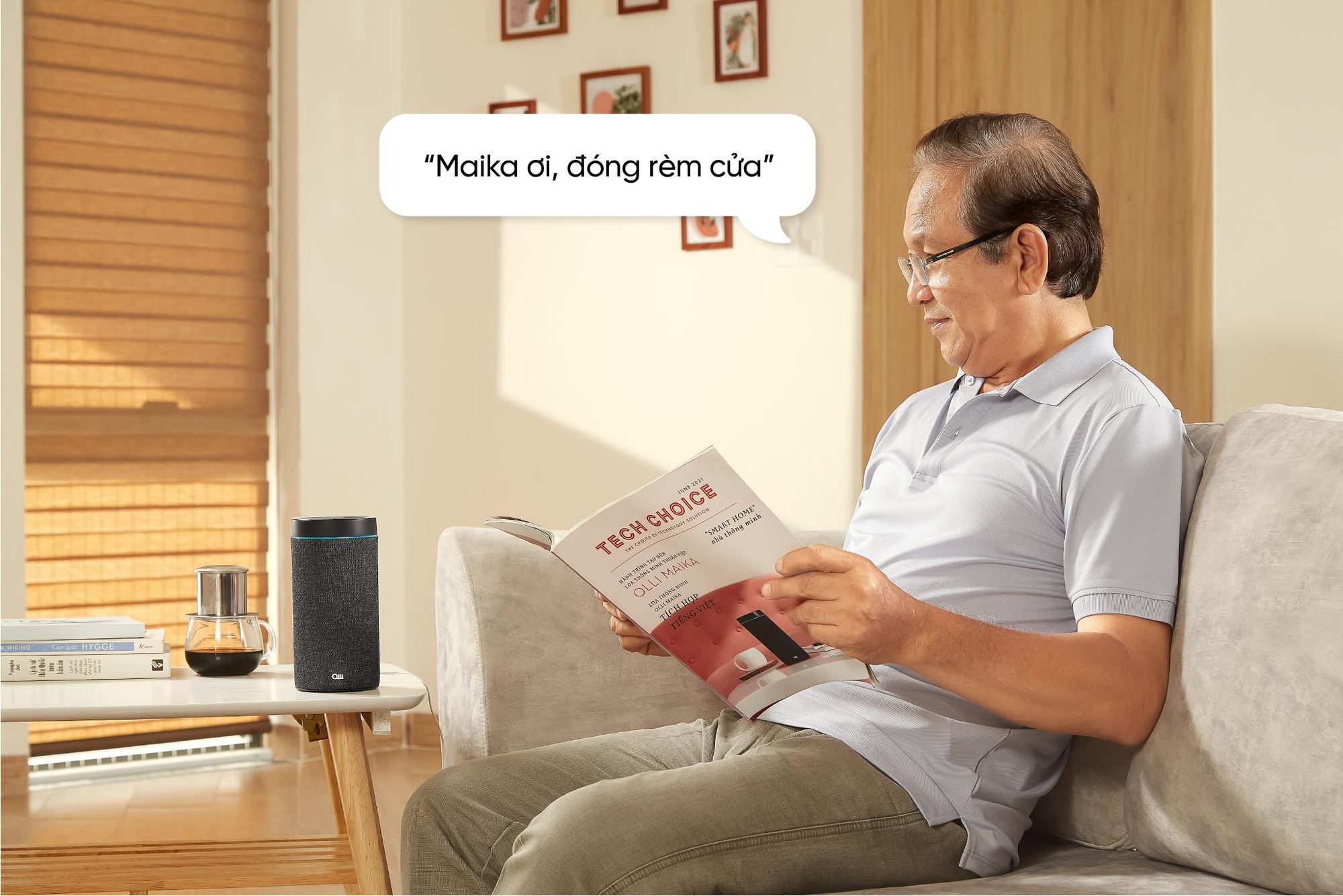 Loa thông minh OLLI MAIKA: mảnh ghép cuối cùng hoàn thiện bức tranh ...