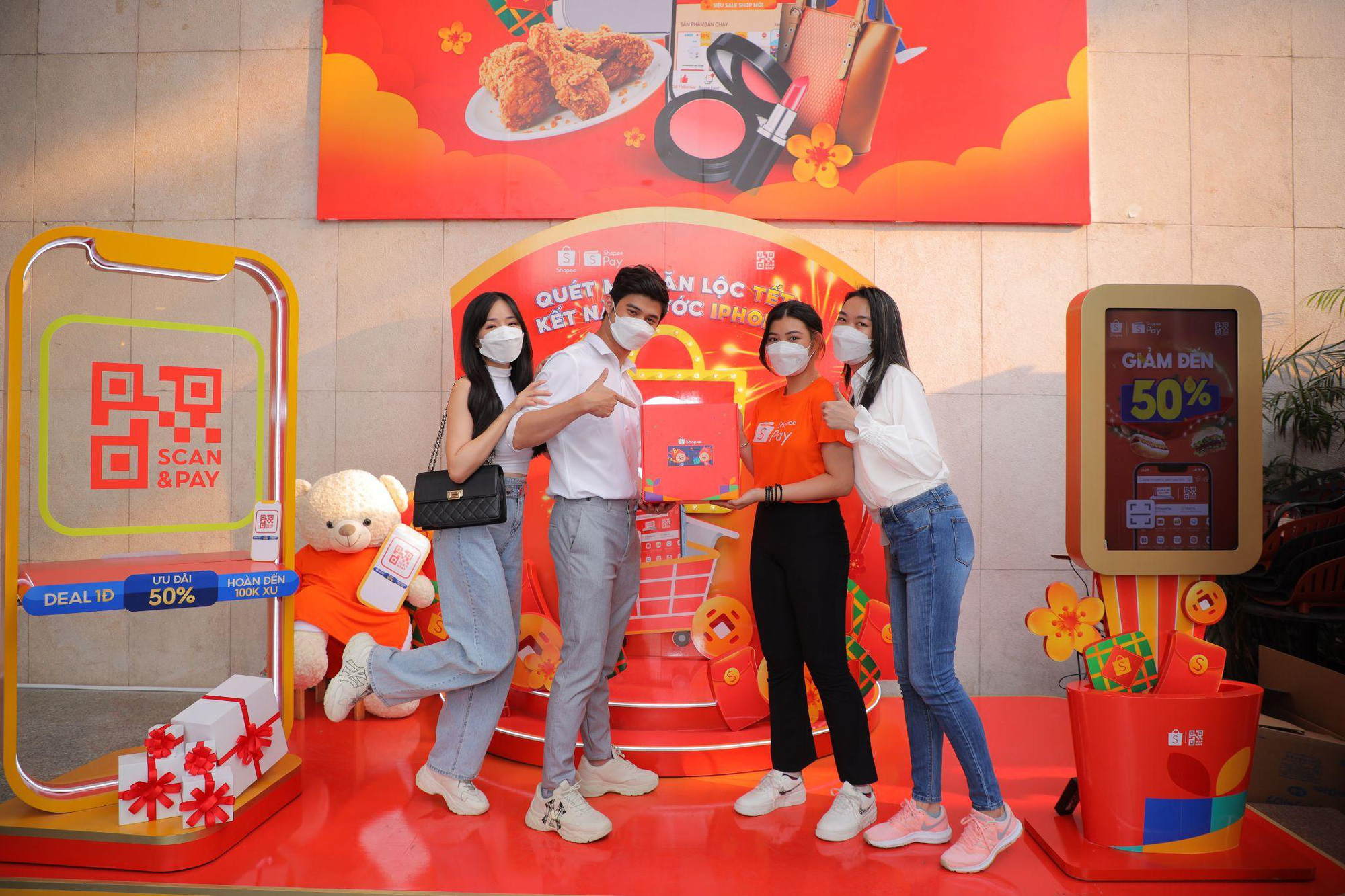 Cùng Shopee Scan & Pay vui chơi đón Tết, nhận quà cực xịn