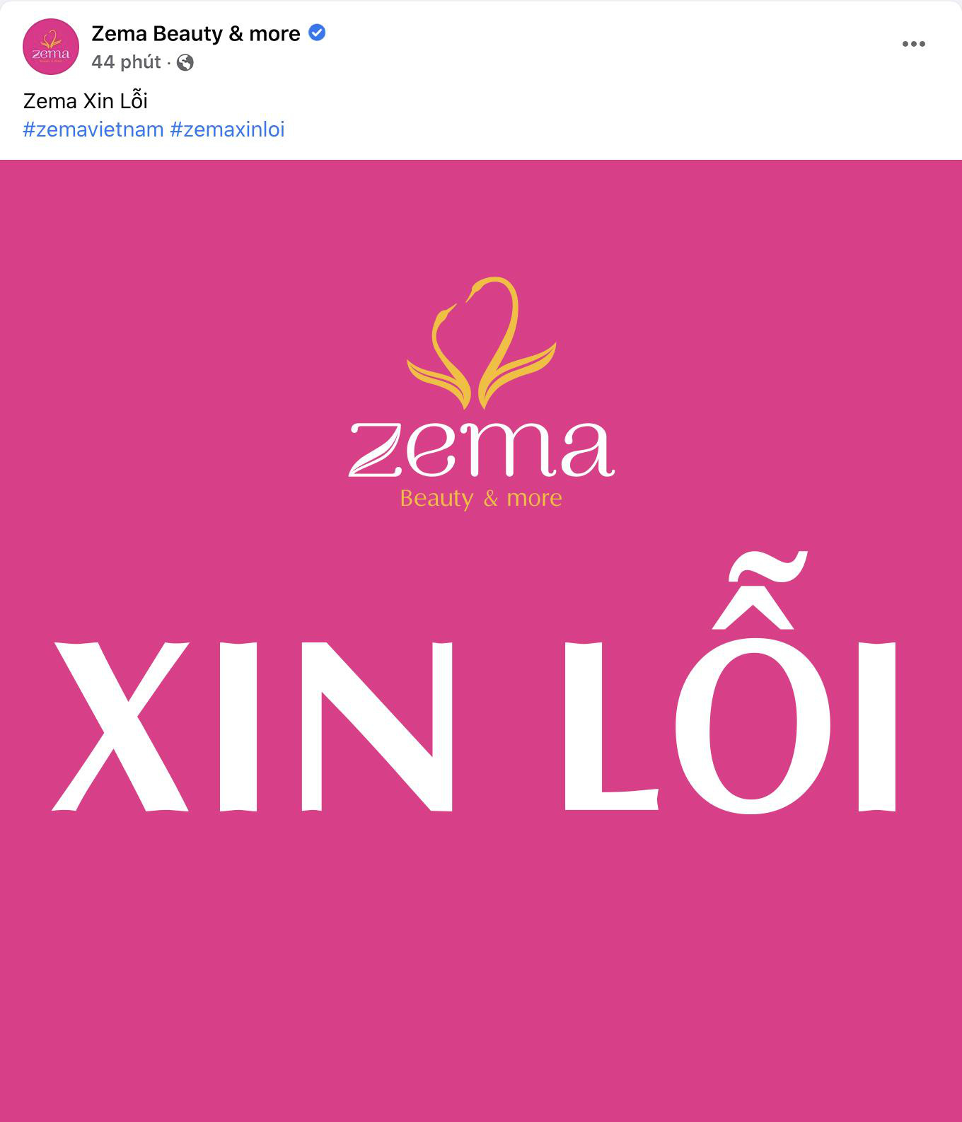 Sau nhiều tháng ngừng hoạt động, spa Zema bất ngờ có động thái lạ