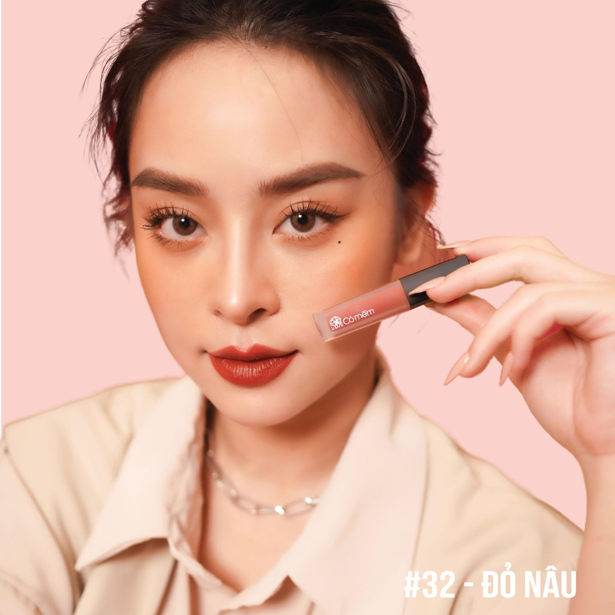 “Xin in4” son kem lì không khô môi: Có ngay son kem Nhung Cỏ Mềm!