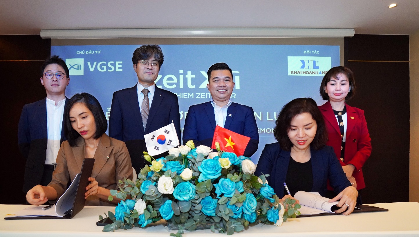 Tập đoàn Khải Hoàn Land – Đối tác chiến lược phân phối Thu Thiem Zeit River