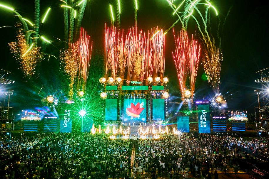 VPBank ghi dấu sự đổi mới định vị thương hiệu bằng đại nhạc hội ý nghĩa