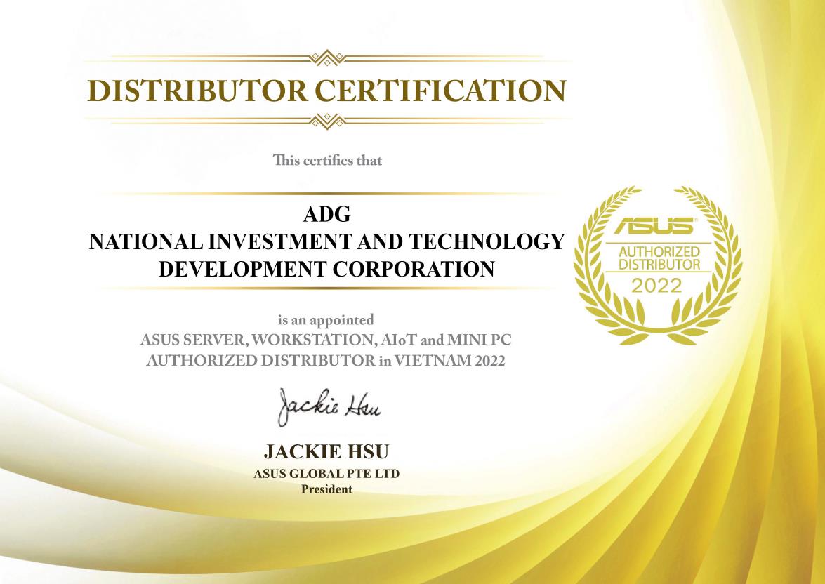 ADG Distribution ký kết hợp tác phân phối với ASUS Việt Nam