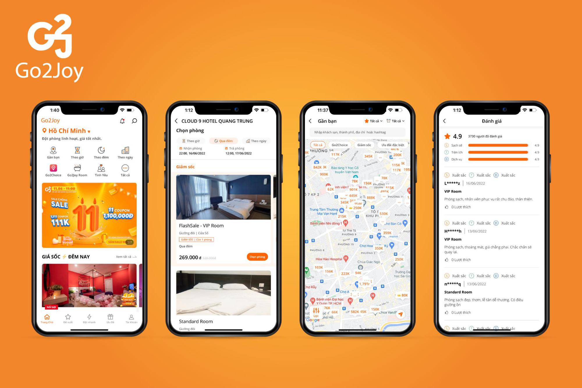 Go2Joy: Từ "tân binh" ngành OTA đến ứng dụng chiếm lĩnh thị trường đặt ...