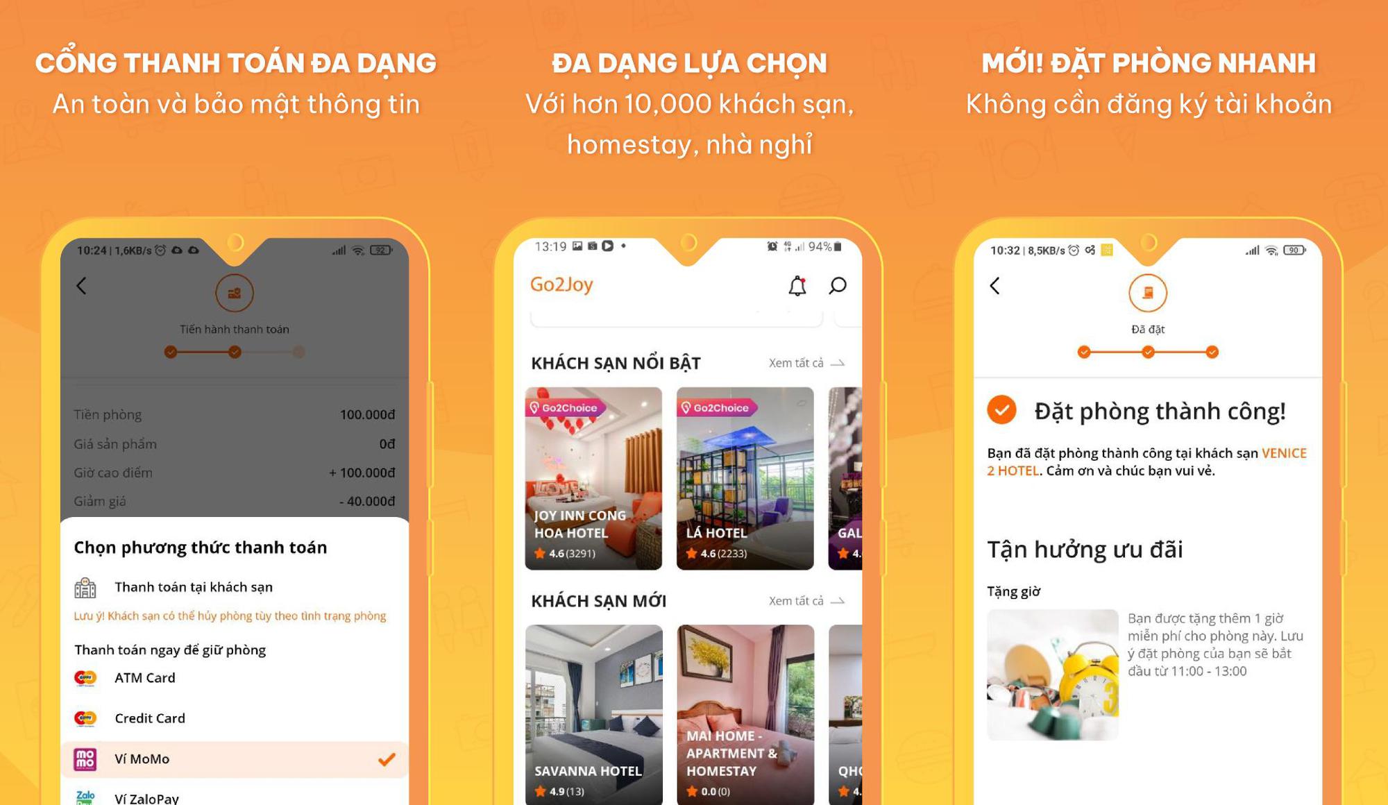 Go2Joy: Từ "tân binh" ngành OTA đến ứng dụng chiếm lĩnh thị trường đặt ...