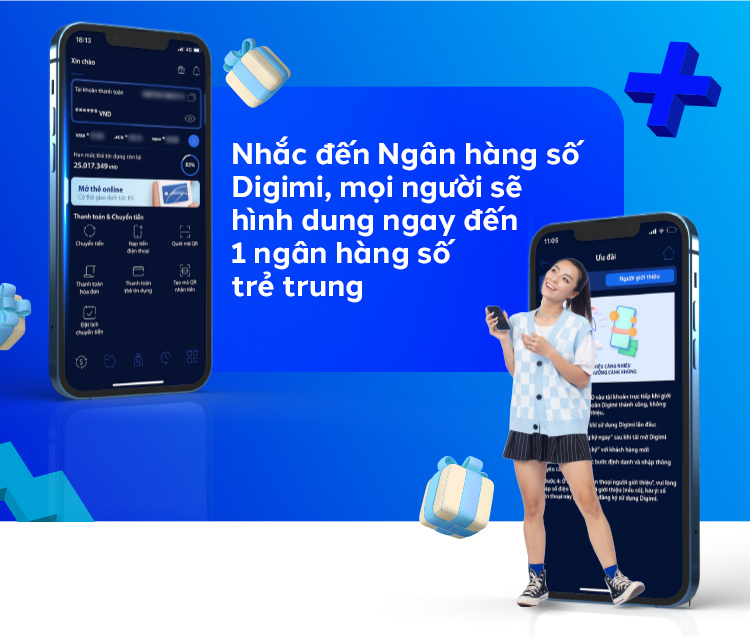 Ngân hàng số Digimi - Hành trình 1 năm chinh phục khách hàng từ chiến ...