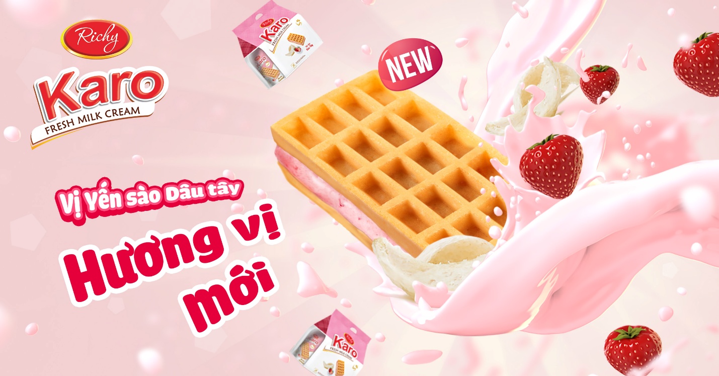 Nhãn hàng Karo ra mắt hương vị mới hấp dẫn người tiêu dùng