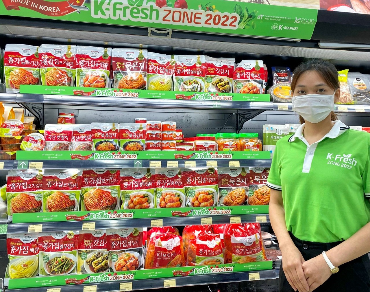 K-Fresh Zone 2022: Cầu nối ẩm thực Việt Nam – Hàn Quốc