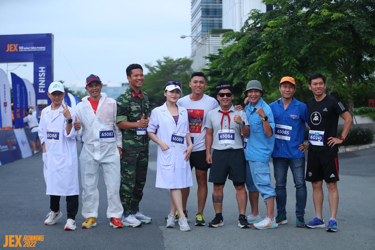 Những dấu ấn tại giải chạy JEX Running: Cosplay Vô Diện, diện Kimono ...