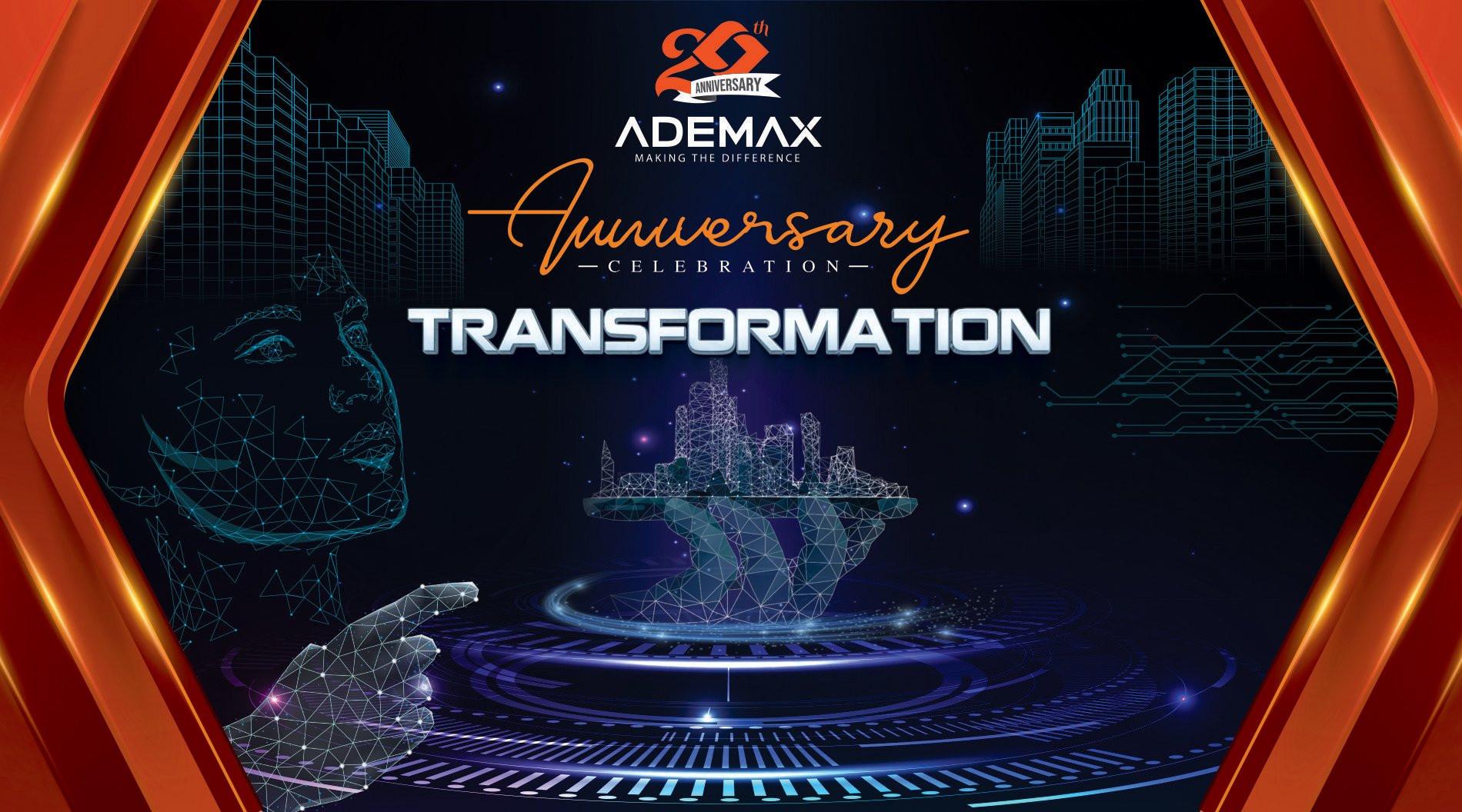 Ademax tuổi 20 – Chuyển mình mạnh mẽ trong không gian số